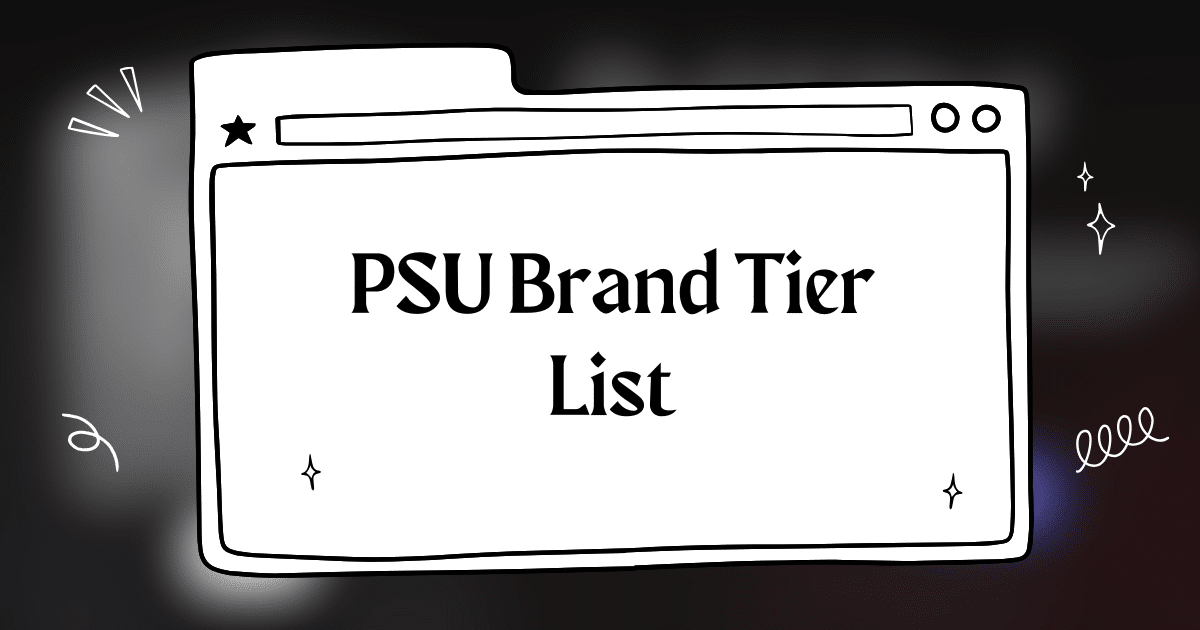 PSU Brand Tier List for India - PCPartsPicker India