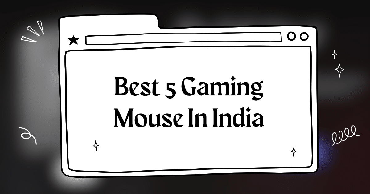 Best 5 Gaming Mouse in India - PCPartsPicker India