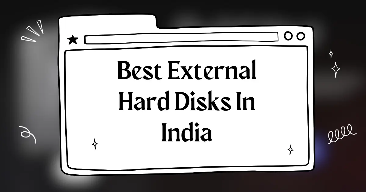 Best External Hard Disks In India - PCPartsPicker India
