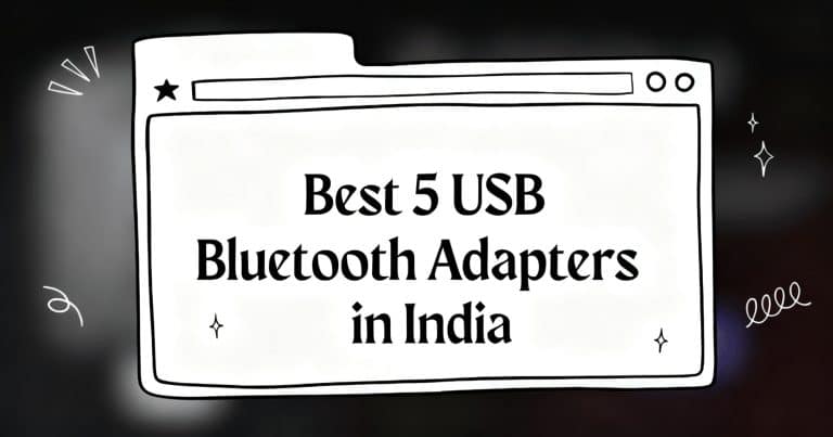 Best 5 USB Bluetooth Adapters in India - PCPartsPicker India
