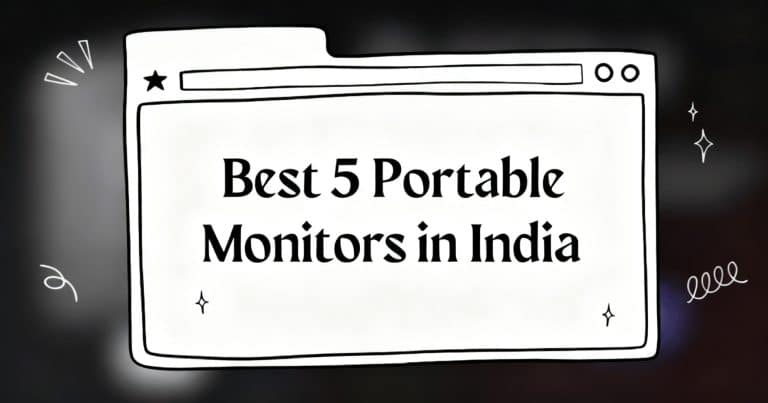 Best 5 Portable Monitors in India - PCPartsPicker India